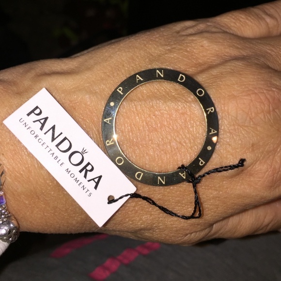 Pandora | Accessories | Pandora Imagine Grand C Gold Plated Diamond ...